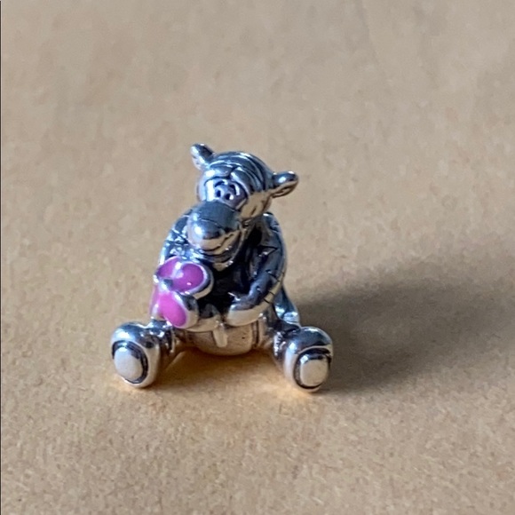 Pandora | Jewelry | Authentic Pandora Disney Tigger Pink Enamel Charm ...